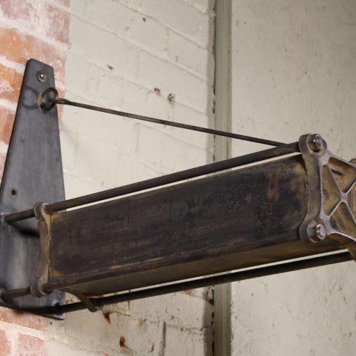 Vintage Industrial Metal Storefront Square Blade Sign - Vintage ...