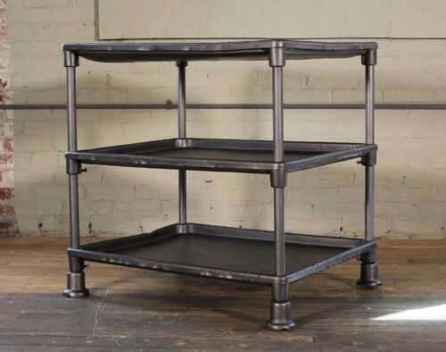 Three-Tier Table - SOLD - Vintage Industrial by Get Back, Inc