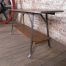Metal-Brake Sofa Table - Vintage Industrial by Get Back, Inc