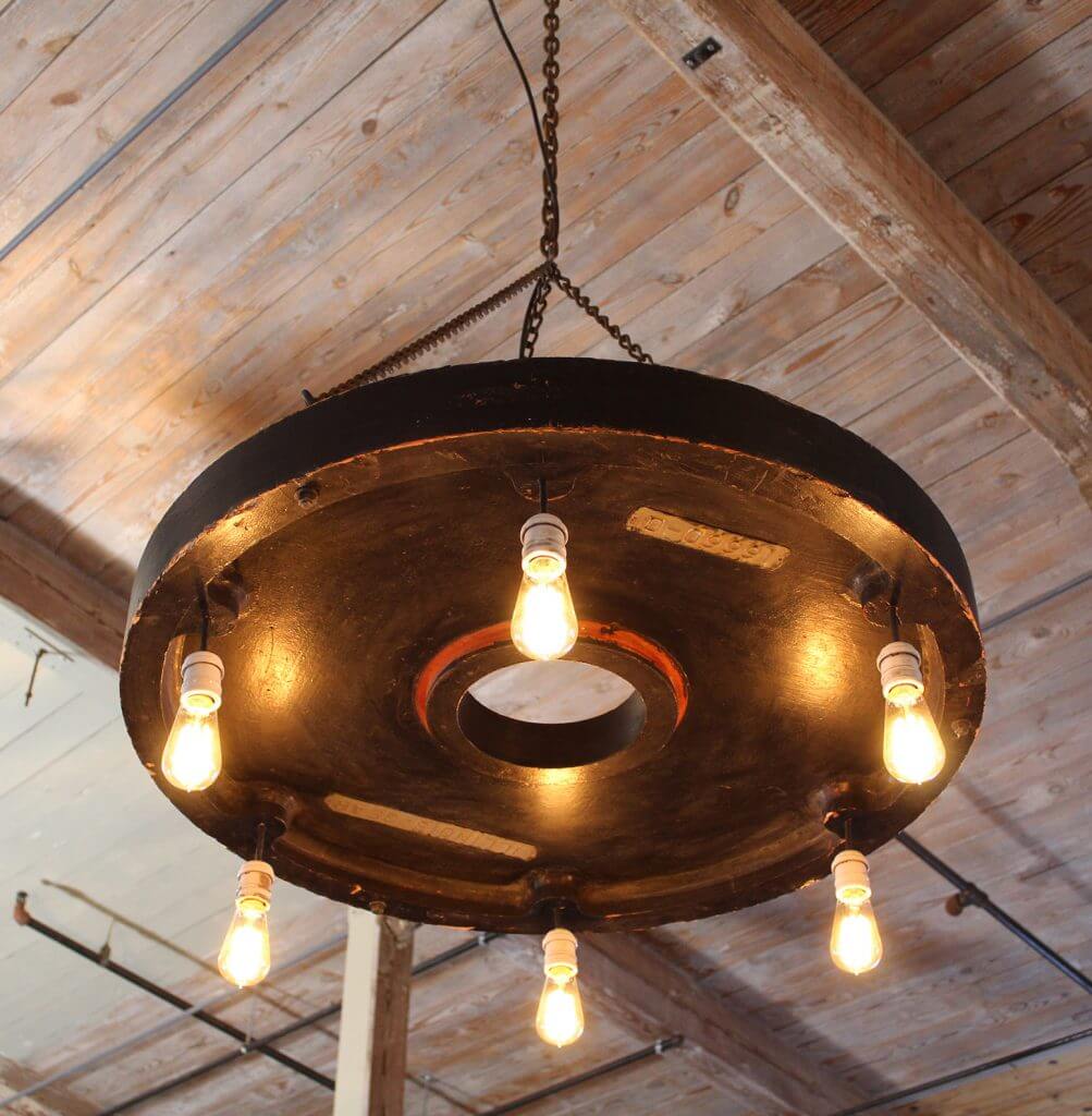 Vintage Industrial Foundry Pattern Chandelier - Vintage Industrial by ...
