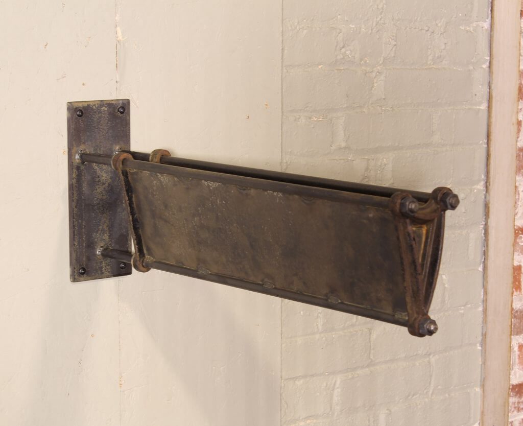 Vintage Industrial Metal Storefront Rectangular Blade Sign - Vintage ...