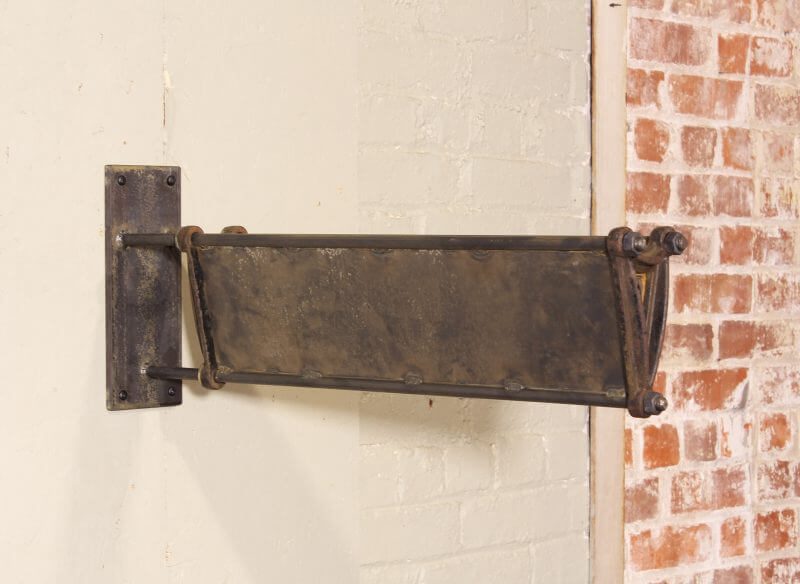 Vintage Industrial Metal Storefront Rectangular Blade Sign - Vintage ...