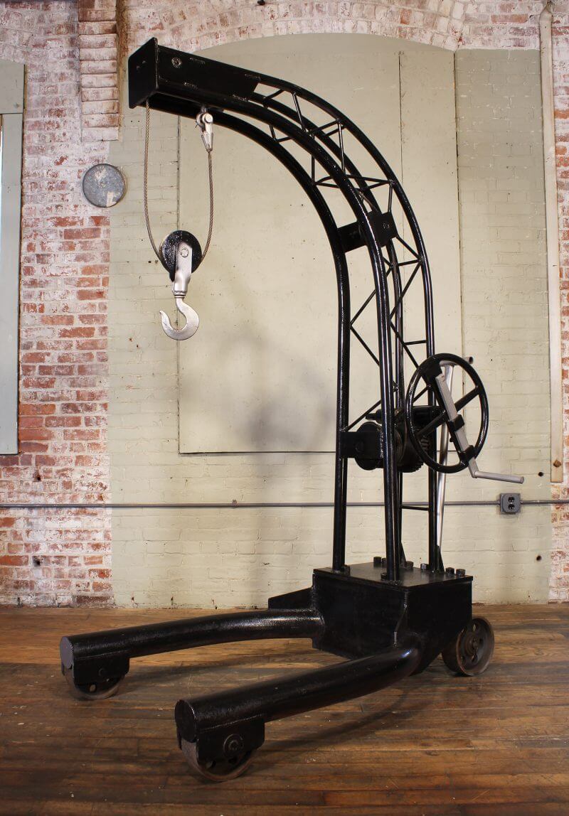 Portable Engine Hoist - SOLD - Vintage Industrial by Get Back, Inc