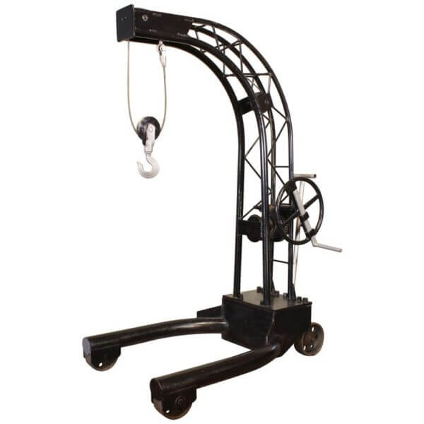 Portable Engine Hoist - SOLD - Vintage Industrial by Get Back, Inc