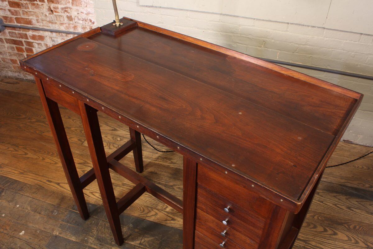 Jewelers Work Desk - SOLD - Vintage Industrial by Get Back, Inc
