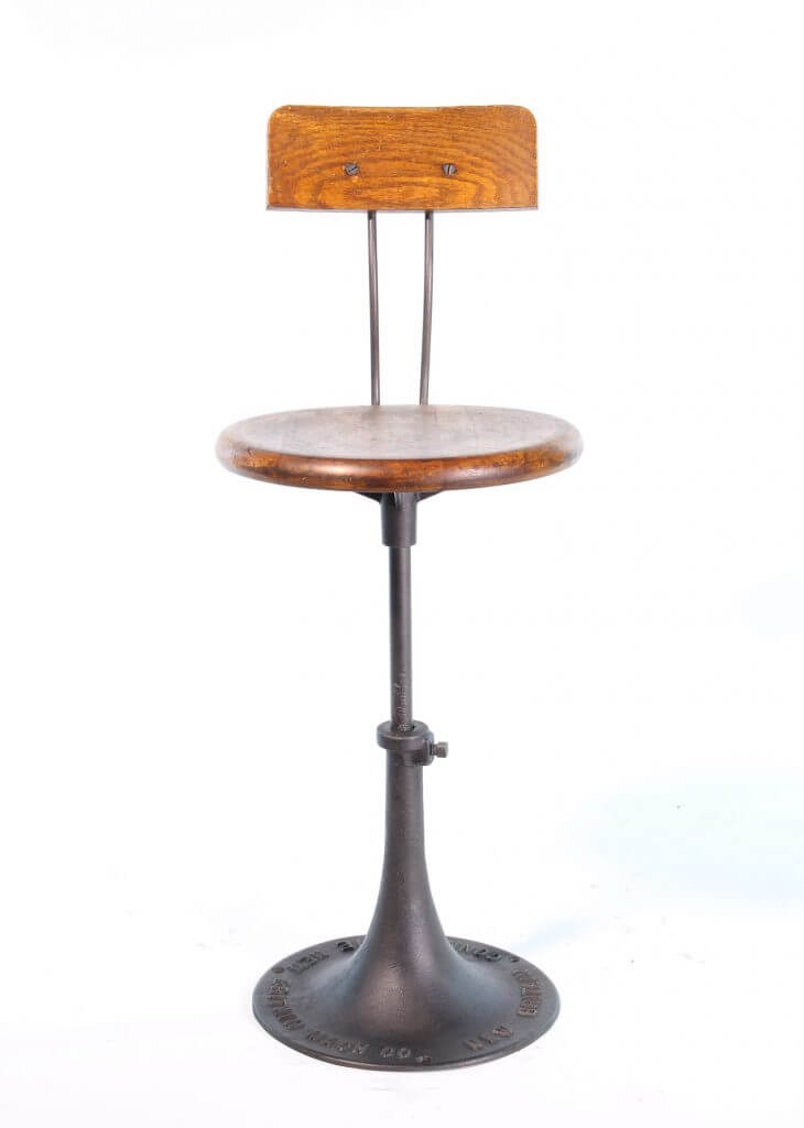 New Britain Machine Co. Adjustable Stool - SOLD - Vintage Industrial by ...