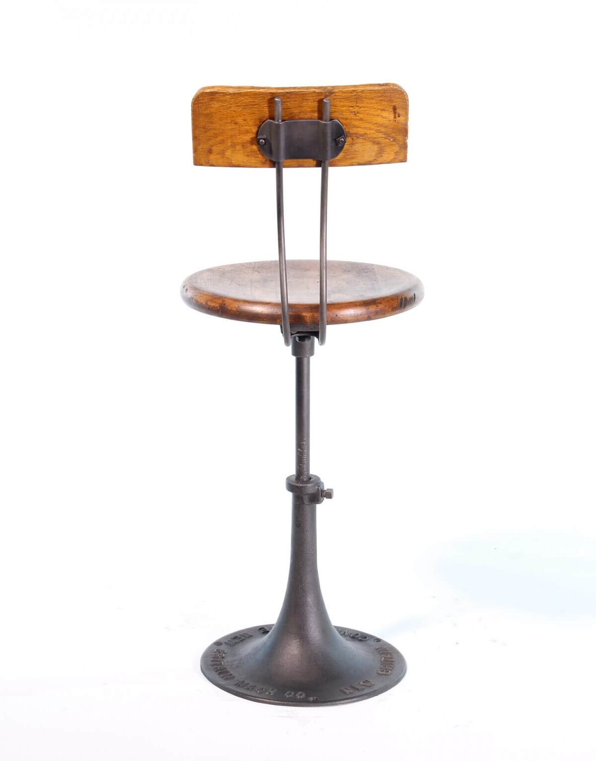 New Britain Machine Co. Adjustable Stool - SOLD - Vintage Industrial by ...