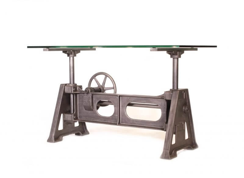 Industrial Concierge Table - SOLD - Vintage Industrial by Get Back, Inc