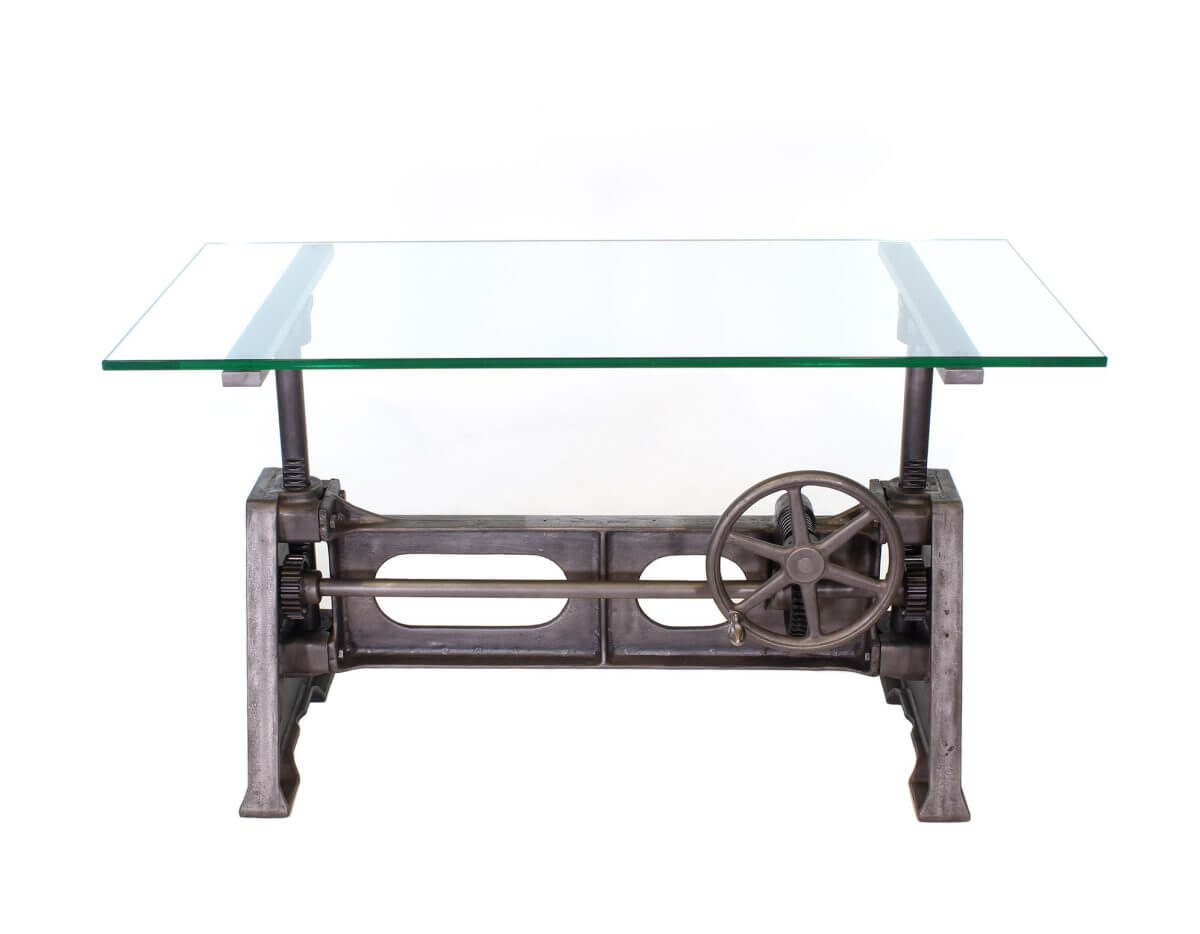 Industrial Concierge Table - SOLD - Vintage Industrial by Get Back, Inc