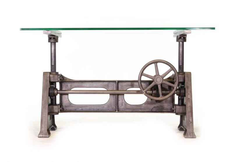 Industrial Concierge Table - SOLD - Vintage Industrial by Get Back, Inc