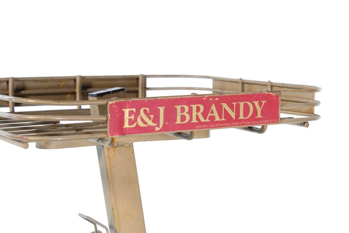 E&J Brandy Advertising Rack / Stand - Vintage Industrial by Get Back, Inc