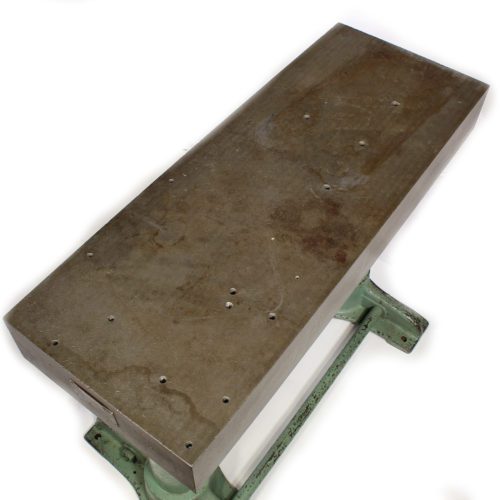 Metal-Brake Sofa Table - Vintage Industrial by Get Back, Inc