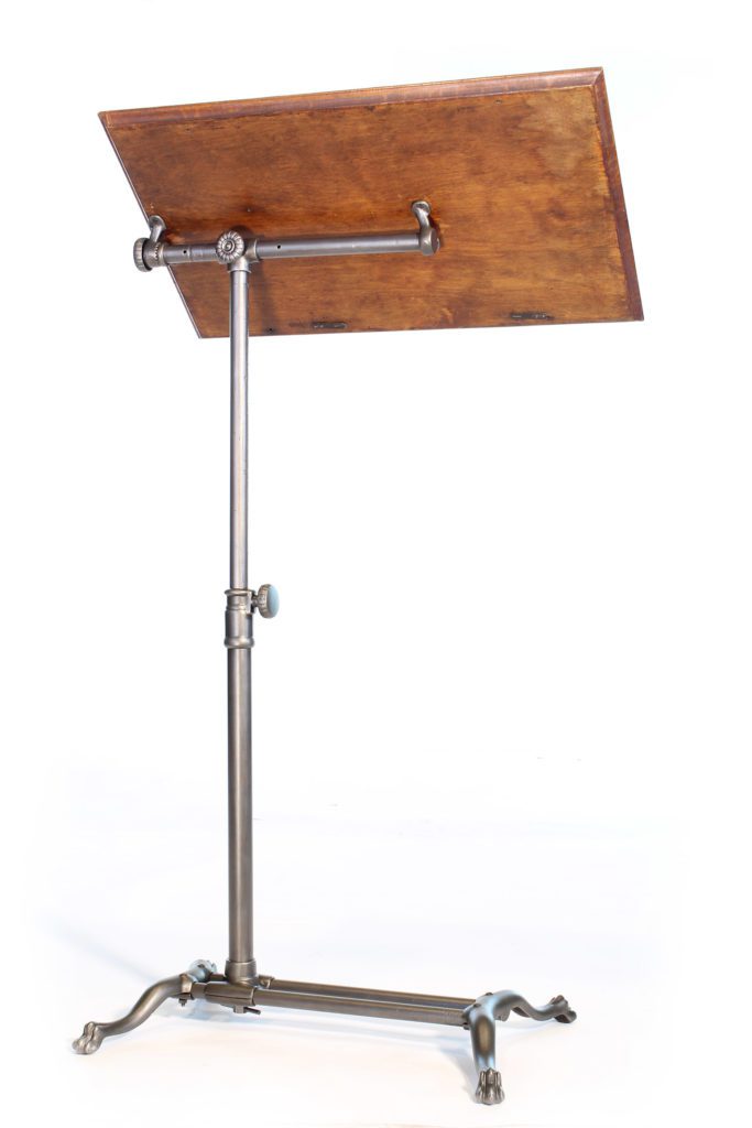 Vintage American Cast Iron Tilt-Top Table - SOLD - by Get Back, Inc