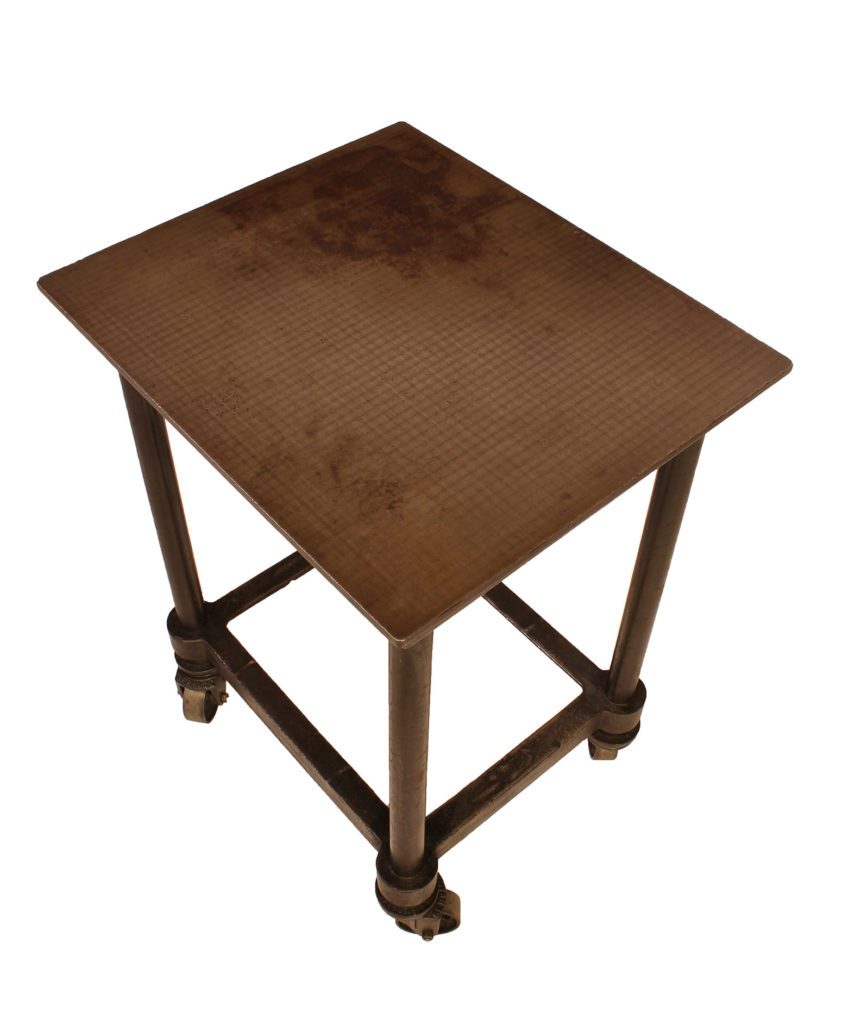 Cast Iron & Steel Industrial Printers Letterpress Table - SOLD ...