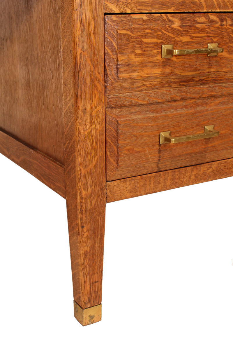 Antique Tiger Oak Teachers Desk - SOLD - Vintage Industrial by Get Back ...