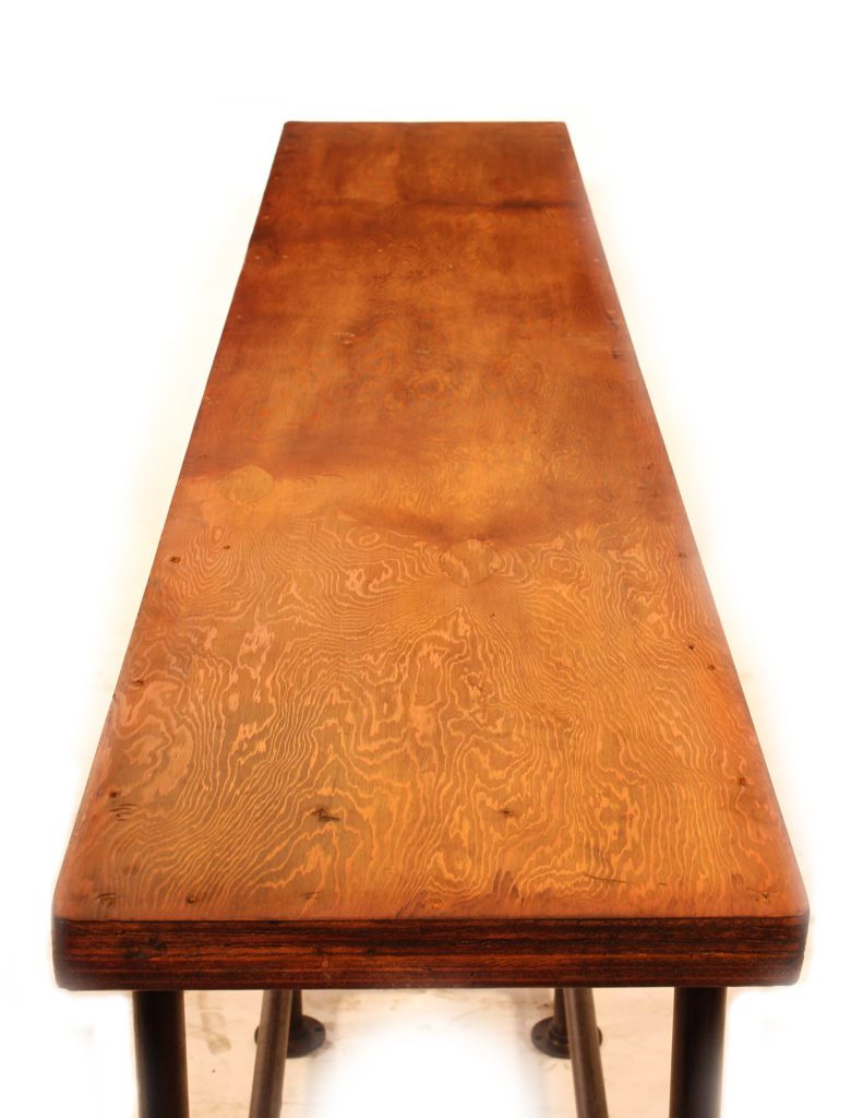 Authentic Vintage Industrial Cast Iron Bubble Pipe Joint Display / Sofa ...