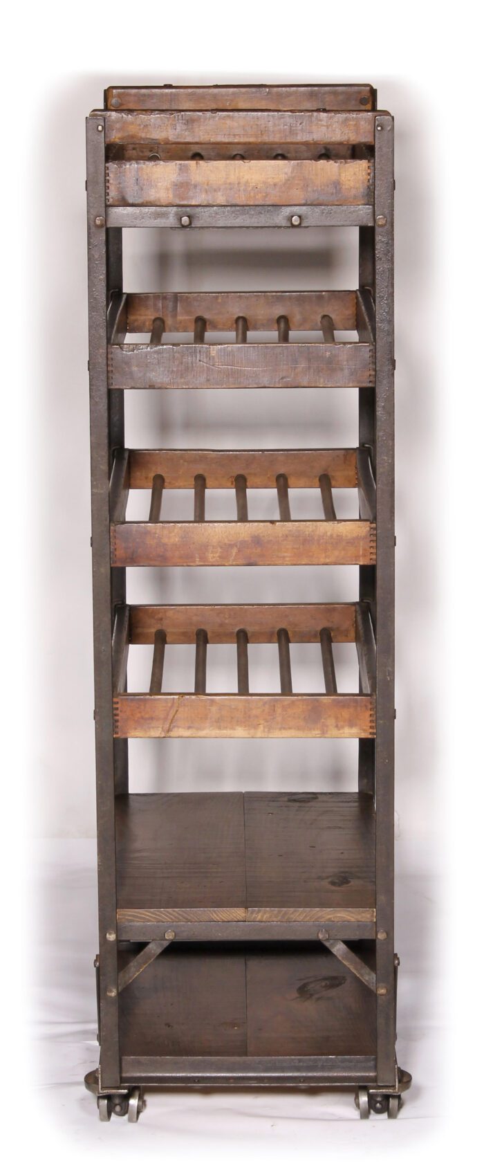 Rolling Storage Rack - SOLD - Vintage Industrial by Get Back, Inc