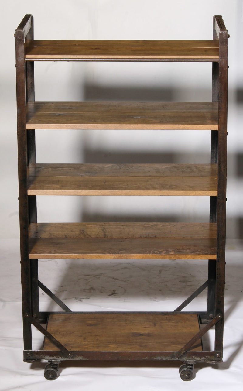 Rolling Factory Shoe Cart - SOLD - Vintage Industrial by Get Back, Inc
