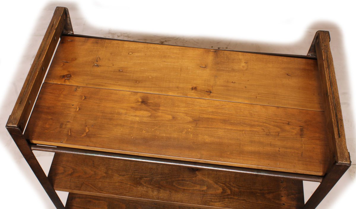 Rolling Factory Shoe Cart - SOLD - Vintage Industrial by Get Back, Inc