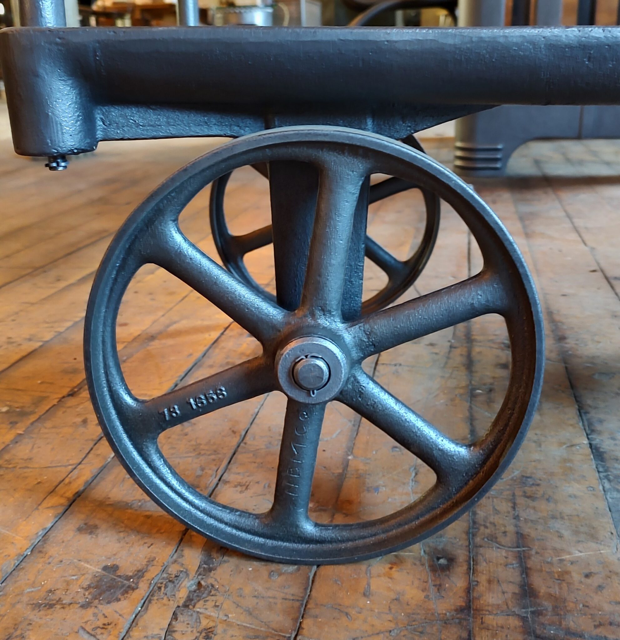 Vintage Industrial Machinist's Cart / Bar Cart - SOLD - Vintage ...