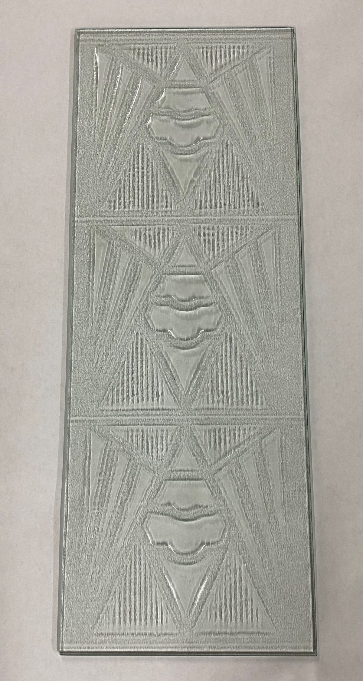 Architectural Vertical Glass Panel - Vintage Industrial by Get Back, Inc