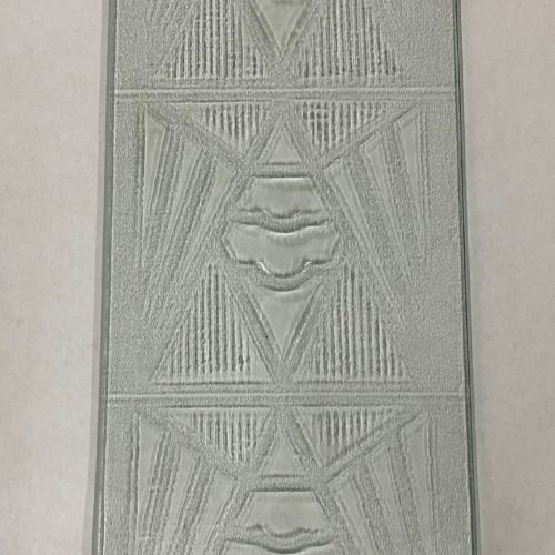 Architectural Vertical Glass Panel - Vintage Industrial by Get Back, Inc