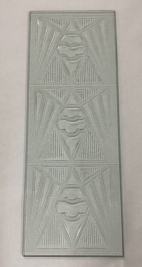 Architectural Vertical Glass Panel - Vintage Industrial by Get Back, Inc