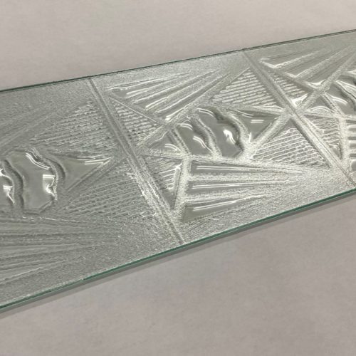 Architectural Vertical Glass Panel - Vintage Industrial by Get Back, Inc