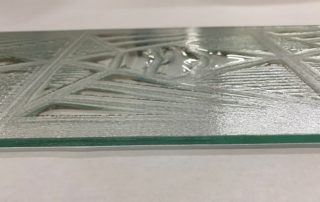 Architectural Vertical Glass Panel - Vintage Industrial by Get Back, Inc