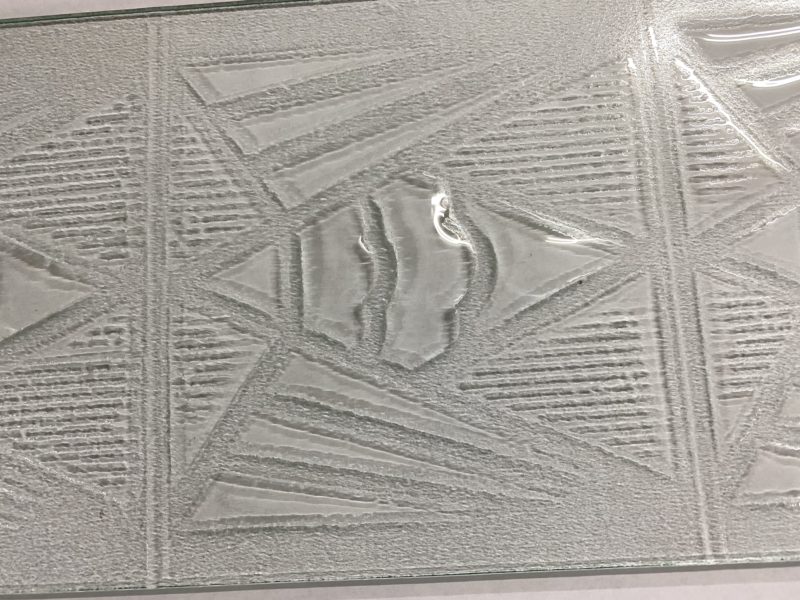 Architectural Vertical Glass Panel - Vintage Industrial by Get Back, Inc