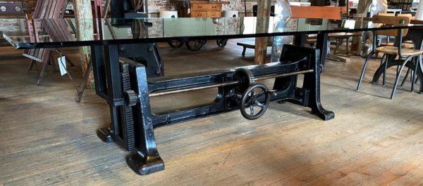 Vintage Industrial Adjustable Table - SOLD - Vintage Industrial by Get ...