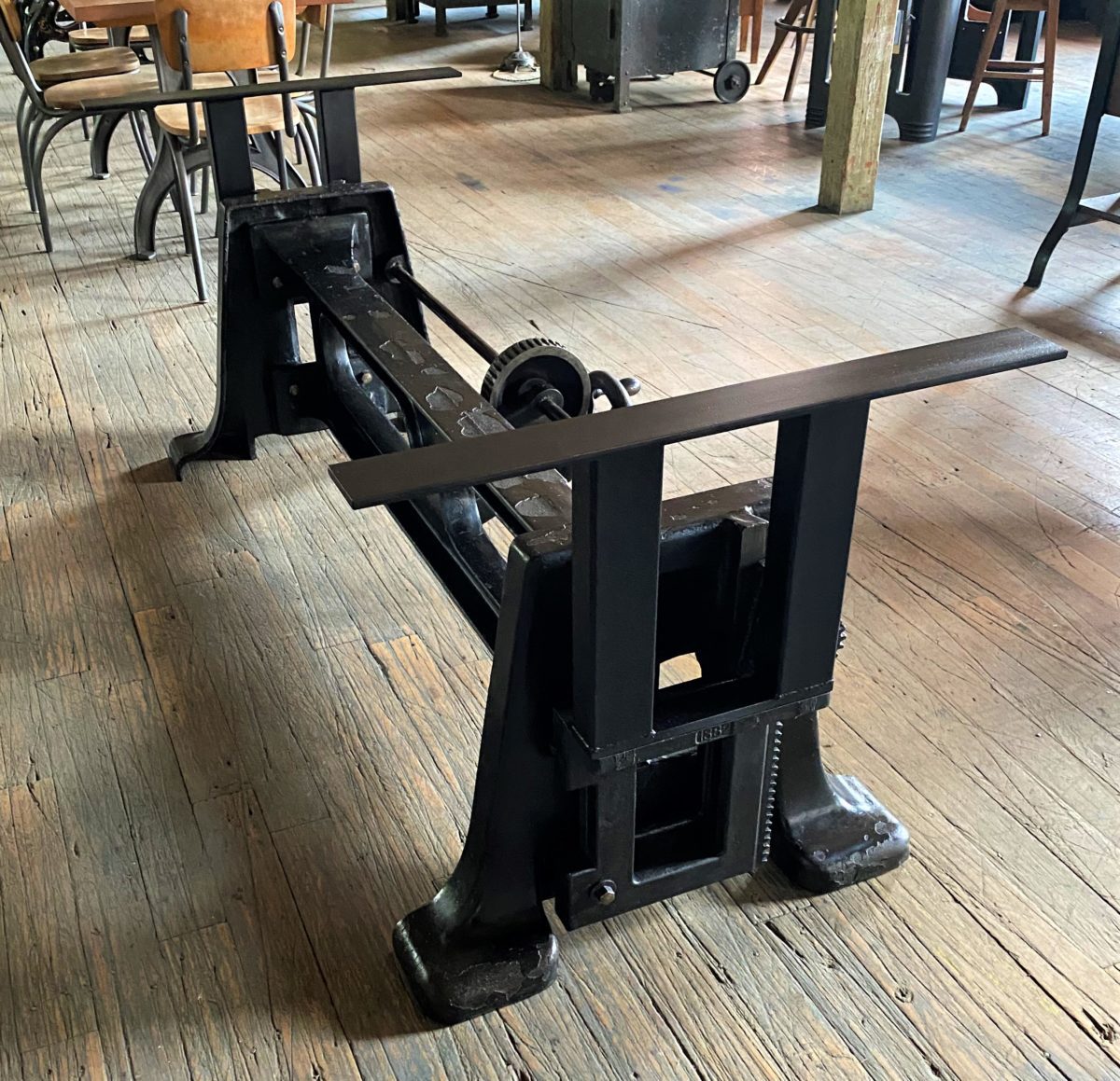 Vintage Industrial Adjustable Table - SOLD - Vintage Industrial by Get ...