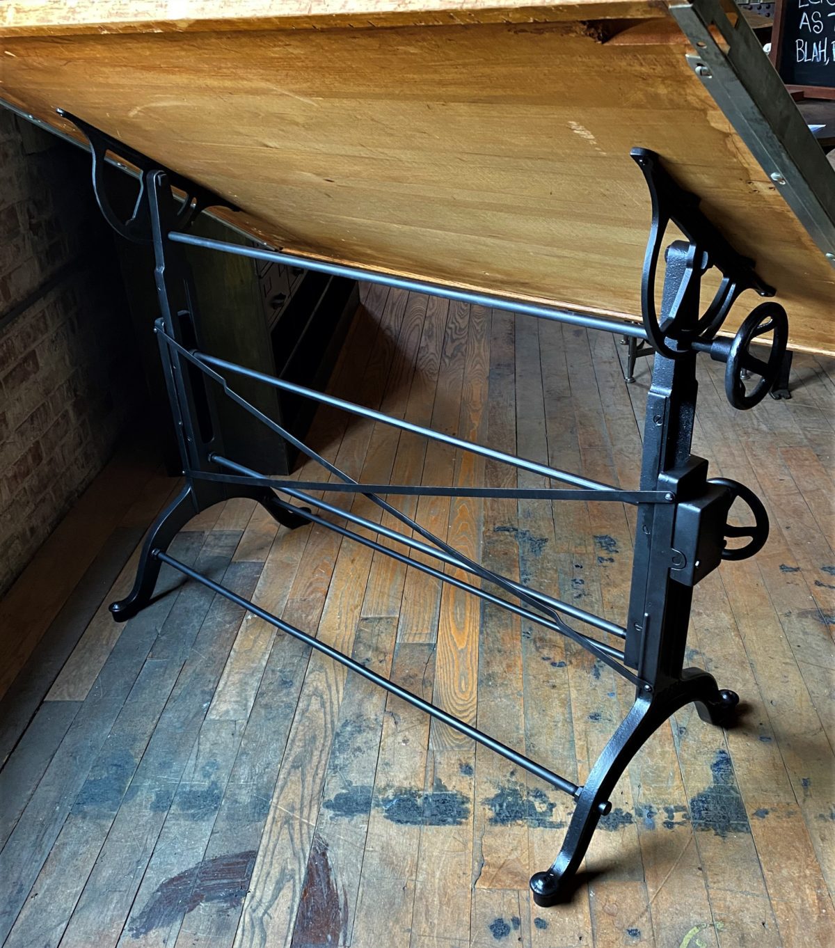Frederick Post Drafting Table - SOLD - Vintage Industrial by Get Back, Inc