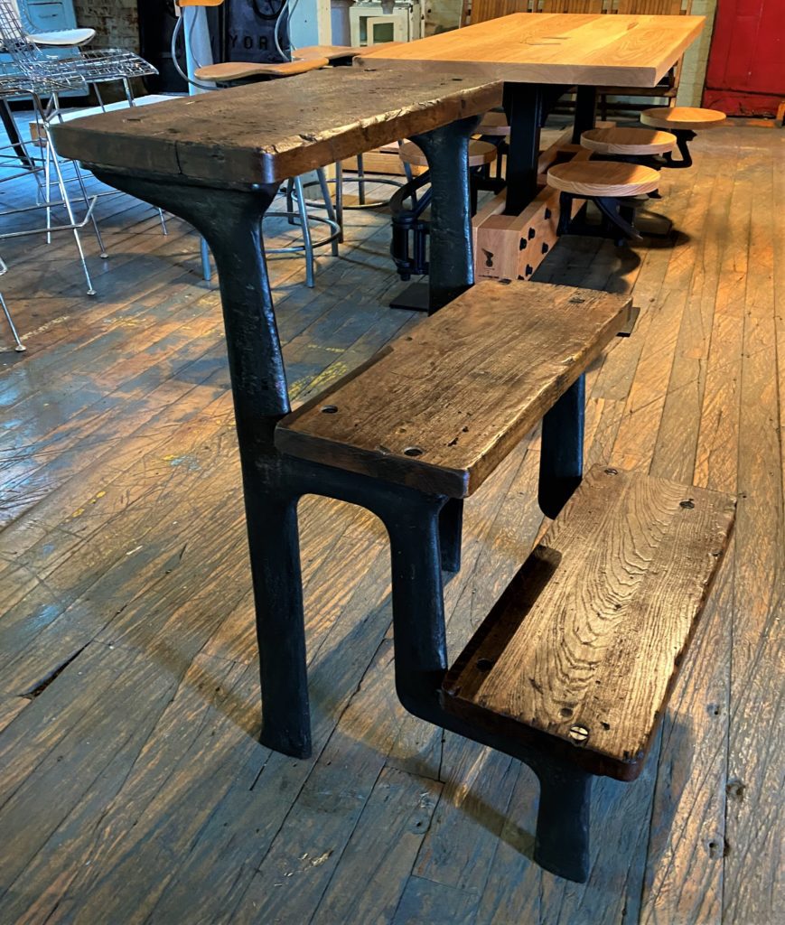 Vintage Cast Iron Steps - SOLD - Vintage Industrial by Get Back, Inc