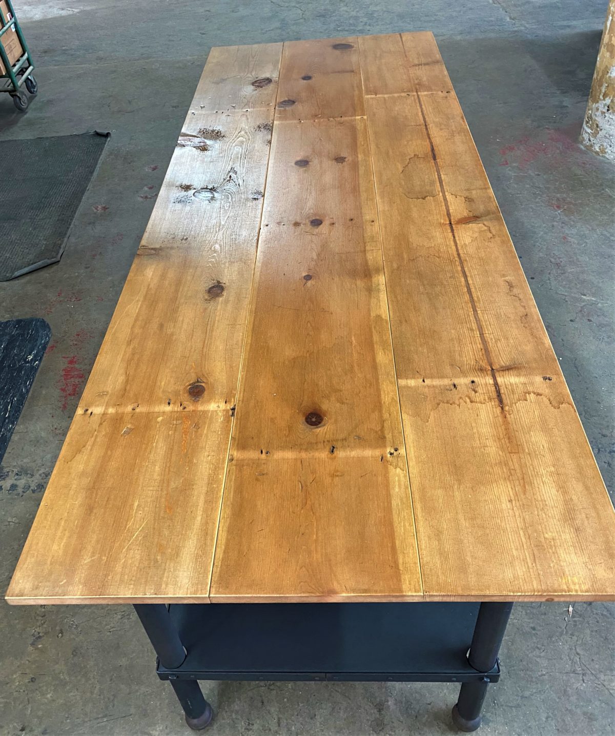 Vintage Industrial Work / Display Table - SOLD - Vintage Industrial by ...