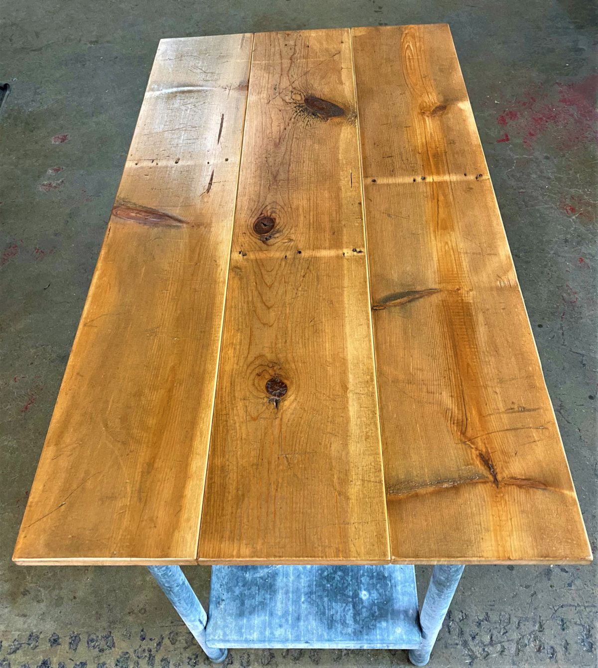 Industrial Work / Display Table - SOLD - Vintage Industrial by Get Back ...