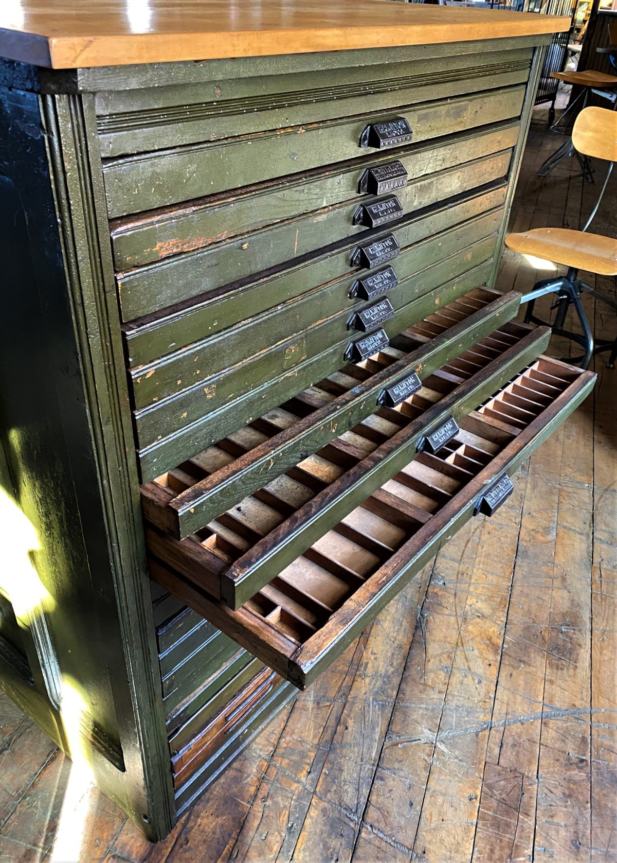 Vintage Hamilton Cabinet - SOLD - Vintage Industrial by Get Back, Inc