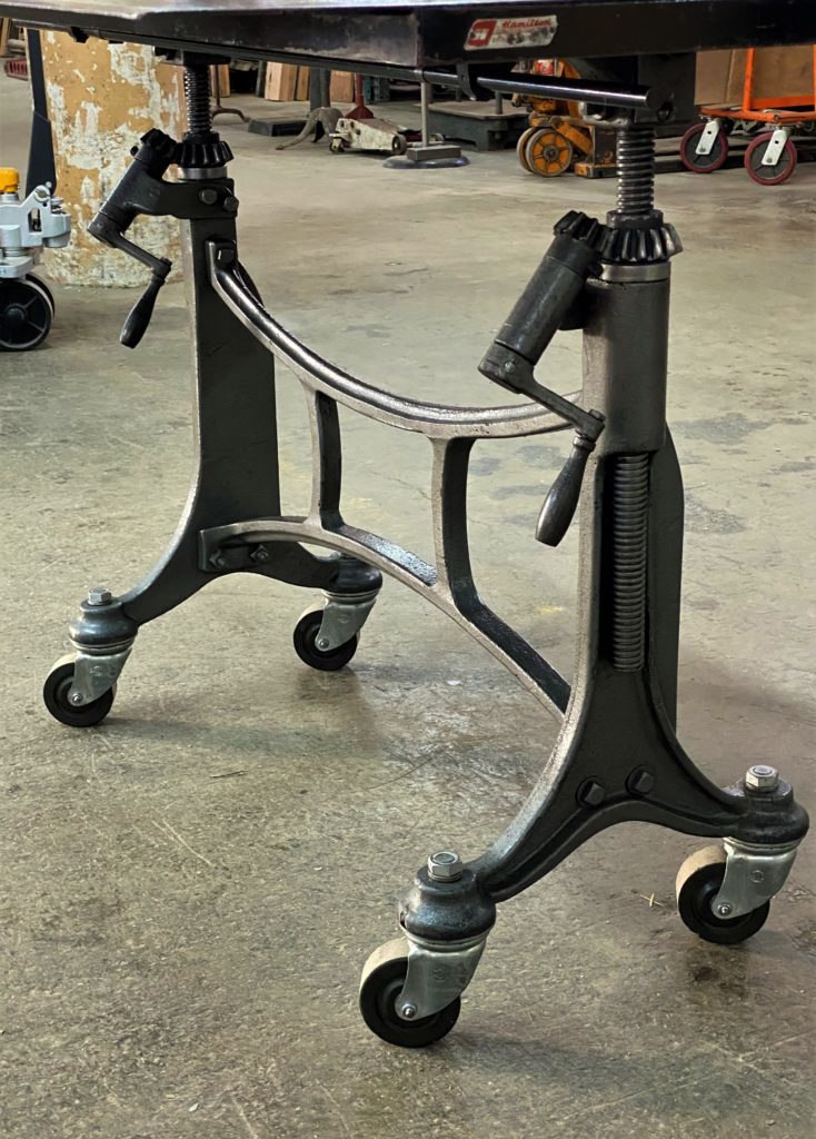 Vintage Industrial Printing Table - Vintage Industrial by Get Back, Inc