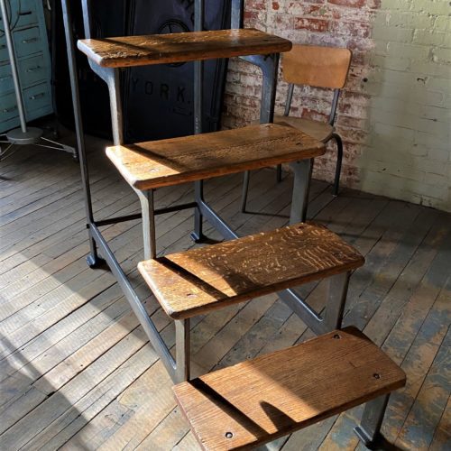 Printer's Factory Steps - SOLD - Vintage Industrial by Get Back, Inc