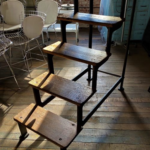 Printer's Factory Steps - SOLD - Vintage Industrial by Get Back, Inc