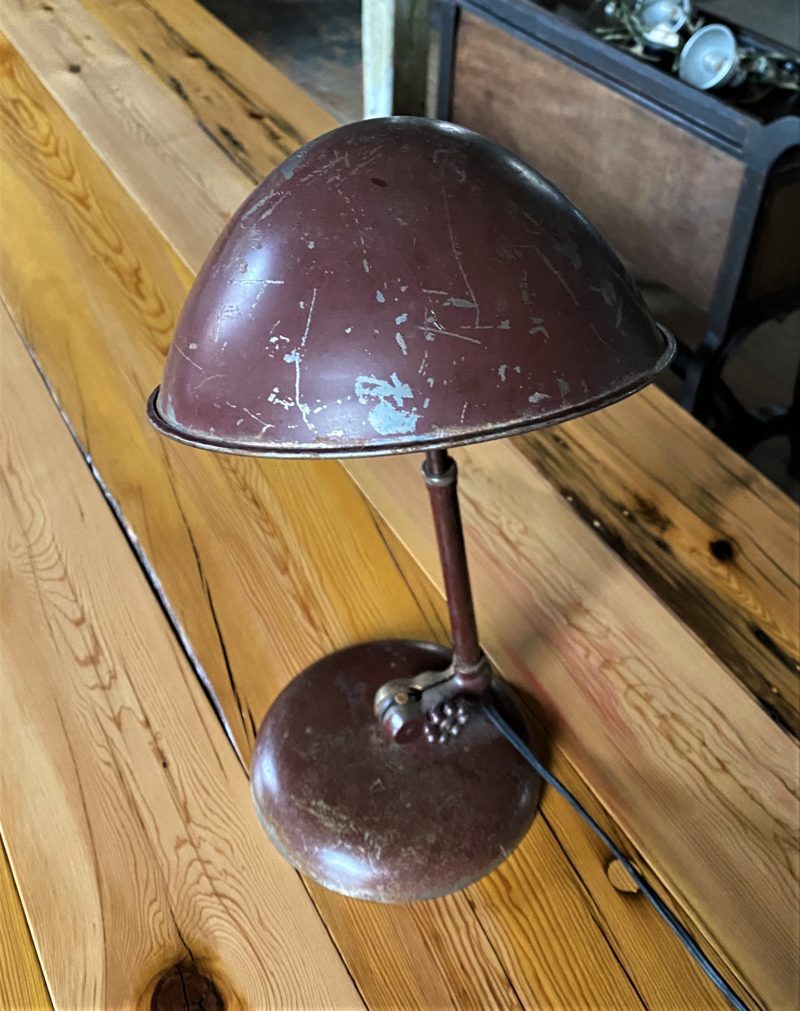 Vintage O.C. White Desk / Task Lamp - Vintage Industrial by Get Back, Inc