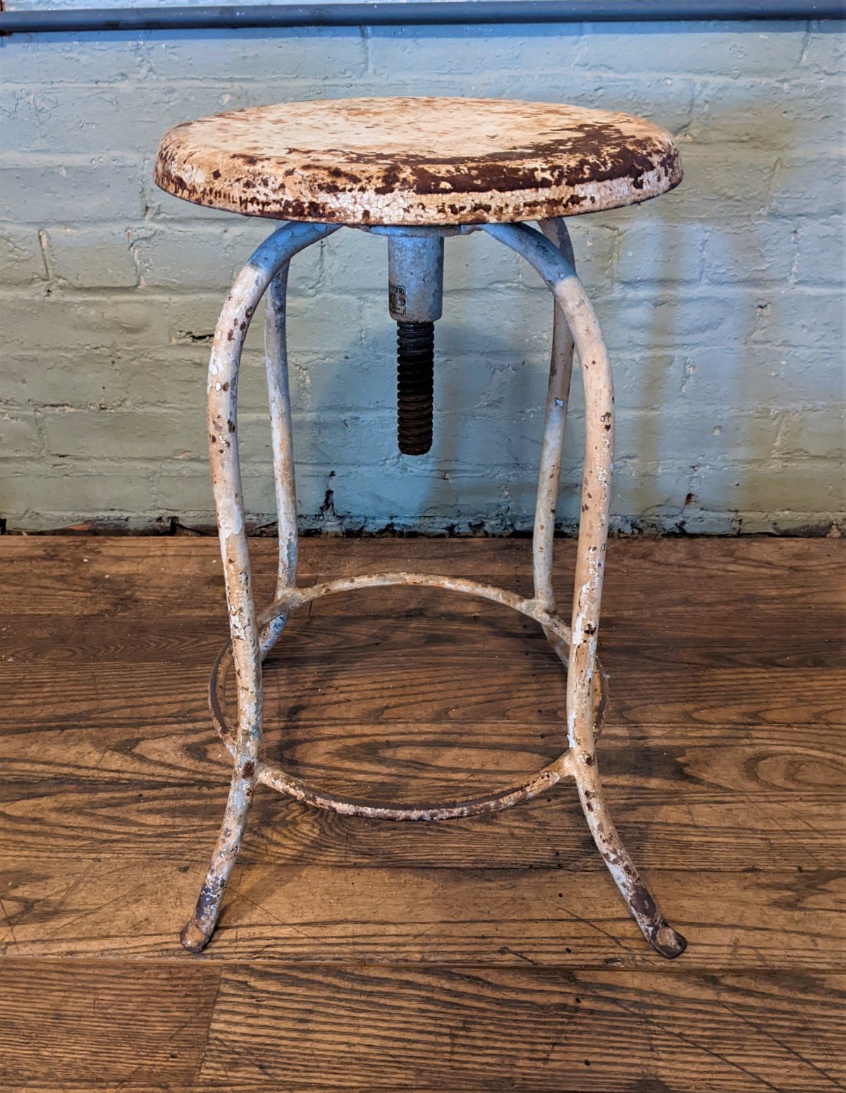 Antique Medical Stool - SOLD - Vintage Industrial by Get Back, Inc