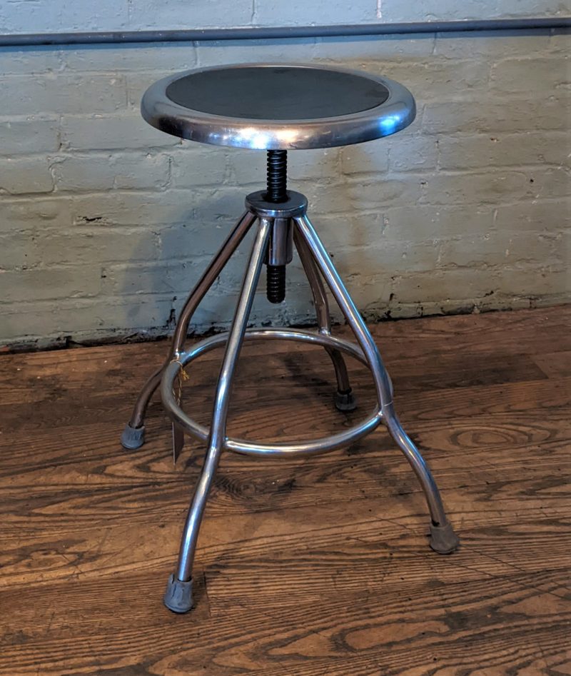 Vintage Stainless Steel Dental / Medical Stool - Vintage Industrial by ...