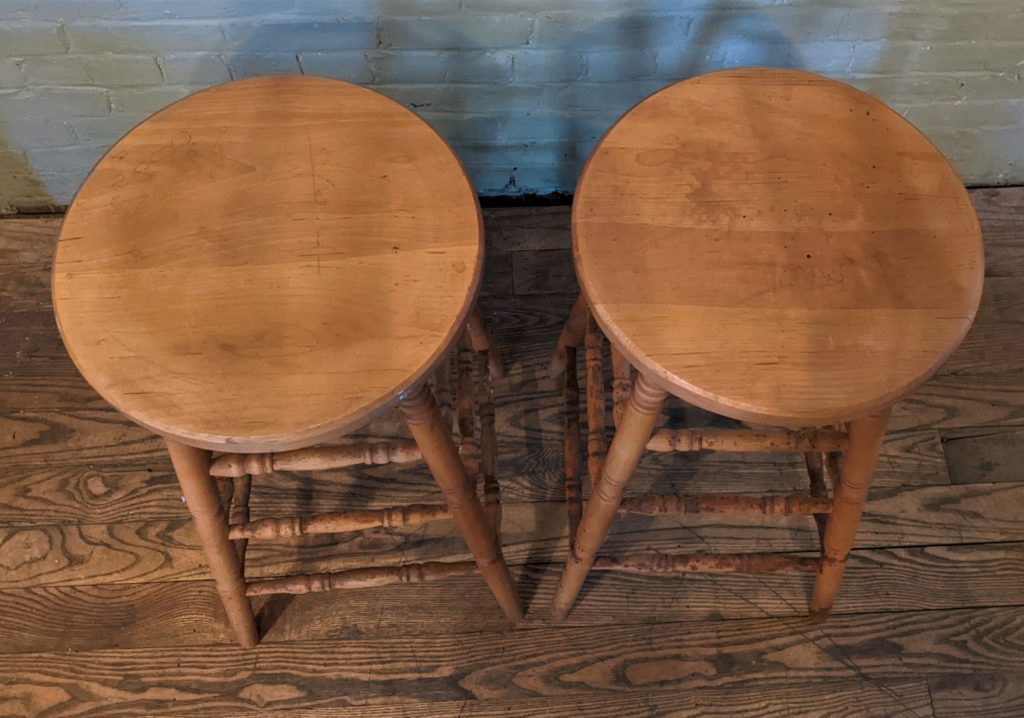 Vintage Bar Stools - SOLD - Vintage Industrial by Get Back, Inc