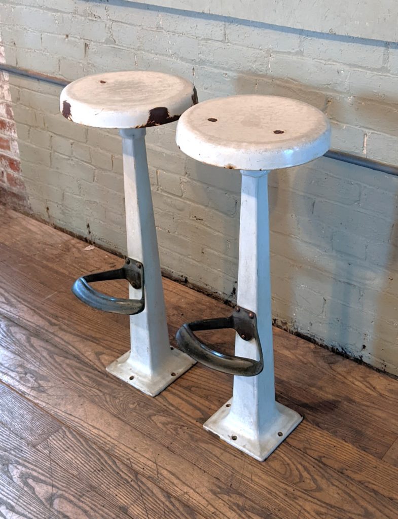 Vintage Counter Stools - SOLD - Vintage Industrial by Get Back, Inc