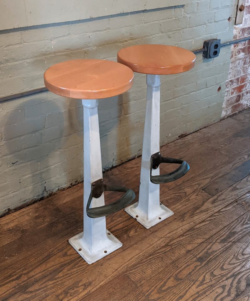 Vintage Diner Stools - SOLD - Vintage Industrial by Get Back, Inc