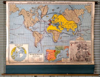 Vintage American History Wall Chart - SOLD - Vintage Industrial by Get ...