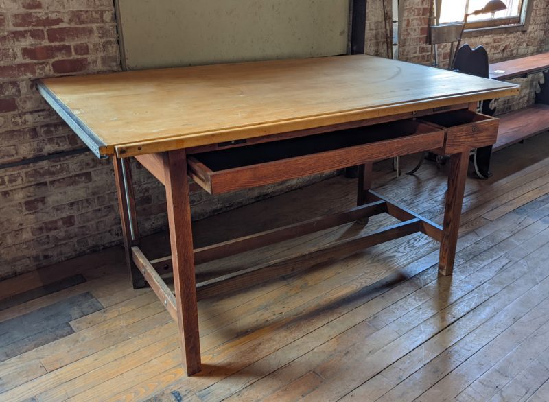 Vintage Drafting Table / Desk - SOLD - Vintage Industrial by Get Back, Inc