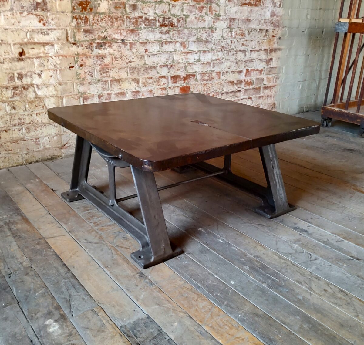 Vintage Industrial Steel Coffee Table - SOLD - Vintage Industrial by ...