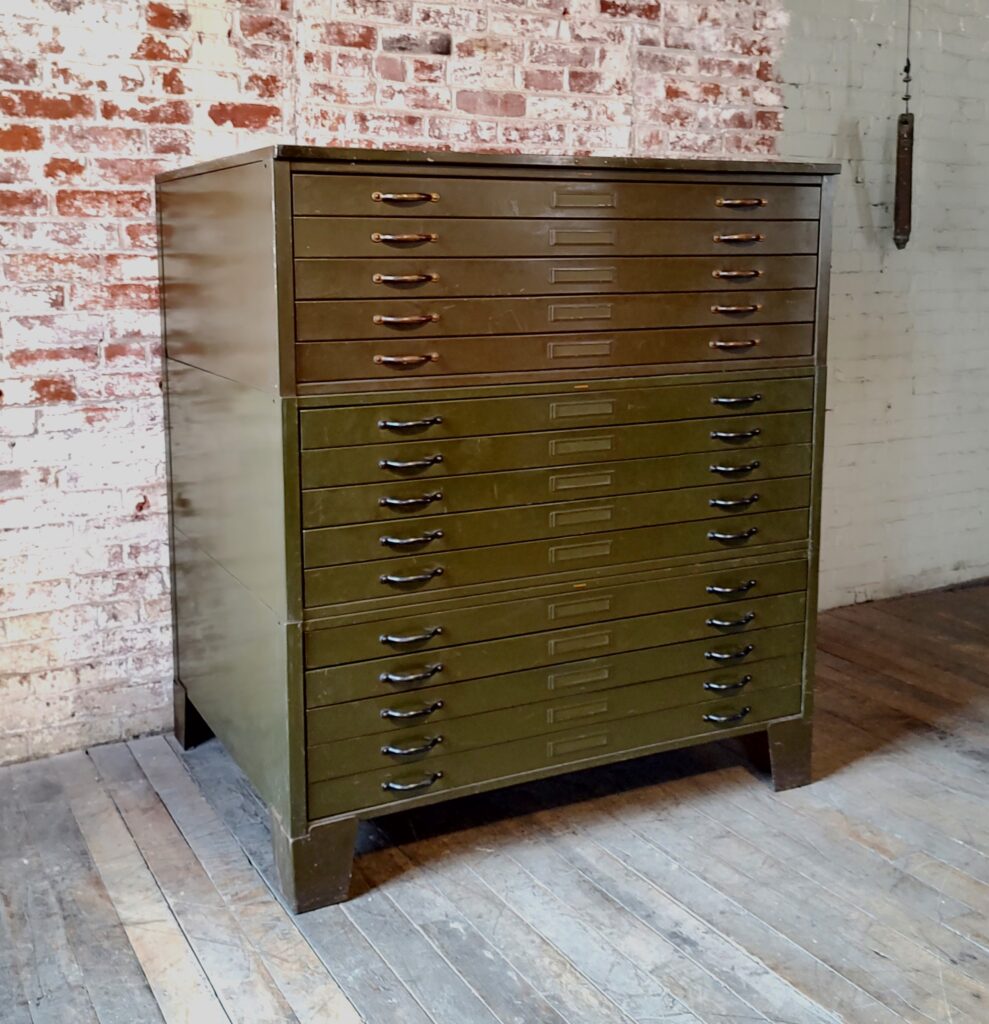 Hamilton Flat File - SOLD - Vintage Industrial by Get Back, Inc